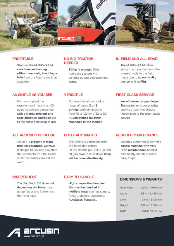 Arcusin | Antietam Tractor & Equipment, Inc | Hagerstown, MD | Precise, Reliable, & Cost ...